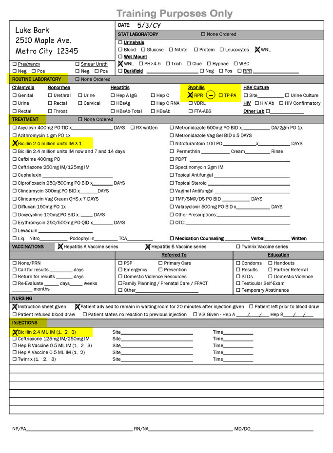Luke Medical Record